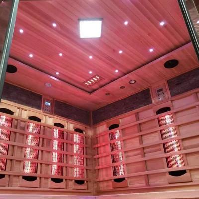 Cina Persona bagnata di sauna 4 della casa di sauna del vapore di infrarosso della cicuta di Smartmak per disintossicazione in vendita