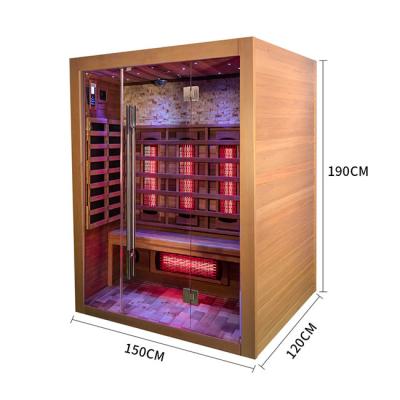 Cina Persona radiante di sauna 2 di salute di sauna canadese domestica della stazione termale della cicuta del ODM in vendita