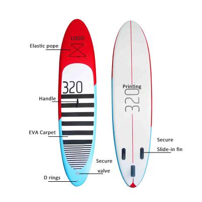 Cina il sup gonfiabile di 15cm sta sul bordo di pagaia della spuma per gli sport acquatici della famiglia in vendita