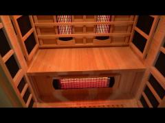 Wooden Indoor Low EMF 2 Person Infrared Sauna