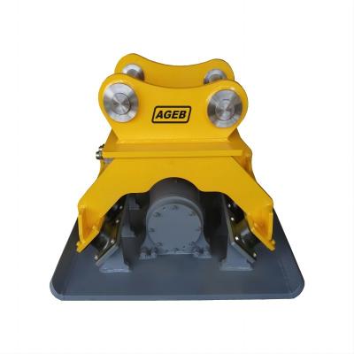 China 20 Tons Excavator Hydraulic Compactor Yellow Blue Hydraulic Compactors For Excavators for sale