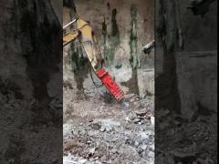 High Efficiency 11t Top Type Hydraulic Wheel Excavator