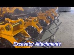 20 tons excavator hydraulic compactor yellow blue hydraulic compactors for excavators