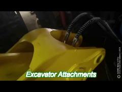 loghtweight hydraulic pulveriser wear resistant concrete pulverizer for excavator 12-18 tons