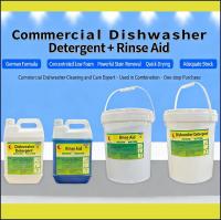 China Eco Friendly Commercial Dishwasher Detergent Drying Agent Combination Set for sale