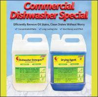 China Commercial Dishwasher Consumables Bacteriostatic Detergent Drying Agent Combination Set for sale