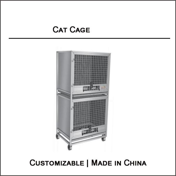 Quality Multi Species Custom Lab Animal Cages Stainless Steel Layered Laboratory Housing for sale