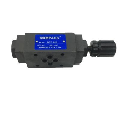 China Válvula hidráulica Kompass MTC-02B Alta seguridad Acero inoxidable 100% Nueva Original en venta