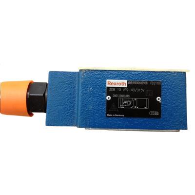 Cina Valvola solenoide Rexroth ZDB10VP2-43 Pressione e parametri elettrici dei fluidi delle tubazioni in vendita