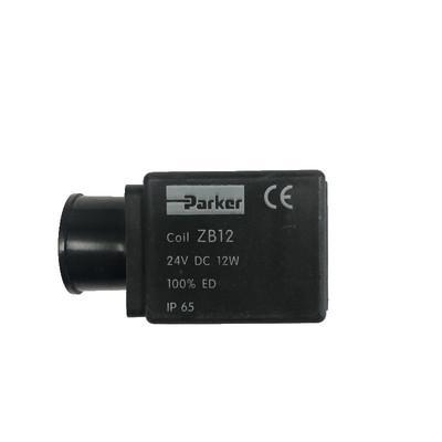 China Válvula solenoide Parker ZB12 DC24V Cerrada para automatización industrial, tipo de montaje en línea en venta