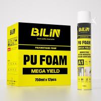 China BILIN A1 Expanding Foam 65L Yield 20 kg/m³ Density Professional Waterproofing Insulation Sealant for sale