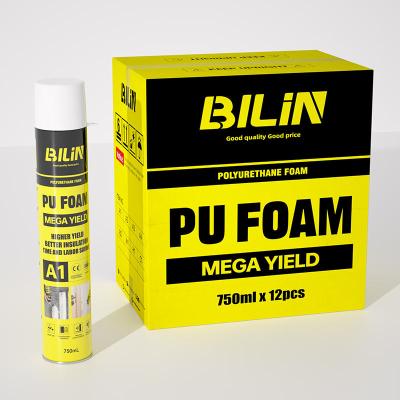 China High Yield Expanding Foam Ideal for Gap Filling Sealing Bonding Fast Curing Strong Adhesion Primerless Bonding for sale