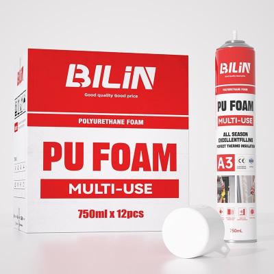 China Expanding Spray Polyurethane Foam PU Foam, Multi-Purpose for Frames/Doors/Walls for sale
