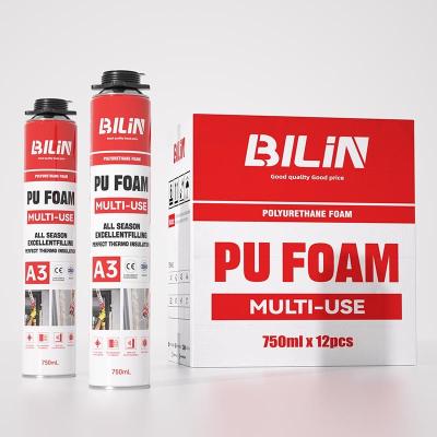 China Expanding Spray Polyurethane Foam PU Foam, Multi-Purpose Insulation for Frames/Walls for sale