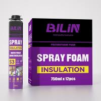 China 750ml Polyurethane Expanding Foam with 0.036 W/(m*K) Thermal Conductivity and 62dB Sound Insulation for sale