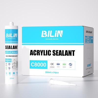 China High Performance Dust Adhesive Acrylic Sealant Safe for Aquarium Construction Use for sale