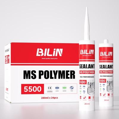 China Eco-Friendly MS Polymer Sealant Neutral, Waterproof & Mildew-Resistant, Odorless and Formaldehyde Free Glass Adhesive for sale