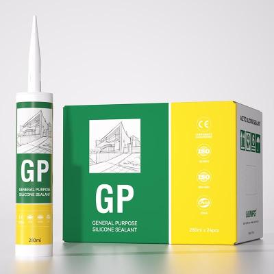 China BILIN Wholesale Cheap RTV Concrete Joint Sealant GP Silicone Sealant For Caulking for sale