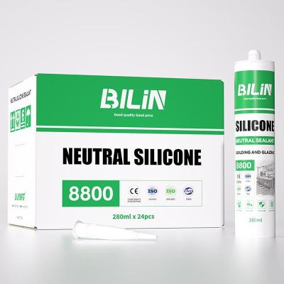 China Multifunctional Sealant 280ml/300ml Fast Cure Neutral 100% Silicon Sealant Adhesive Silicone for Construction Silicone Sealant for sale