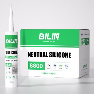 China Advanced Neutral Silicone Sealant Weather Resistant Structural Adhesive for Woodworking Packing Construction Transportation for sale