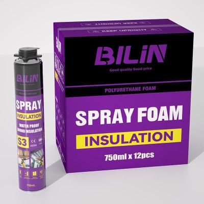 China Green Health OEM Waterproof ECO Flexible Spray Foam Insulation Sealant Liquid PU Foam Adhesive Polyurethane Foam for sale