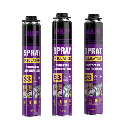 China Green Health OEM Waterproof ECO Flexible Spray Foam Insulation Sealant Liquid PU Foam Adhesive Polyurethane Foam for sale