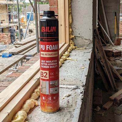 China Bulk Buy 750ml Gun Applied Fire Retardant Expanding Foam B2B Polyurethane Foam Factory in China for sale