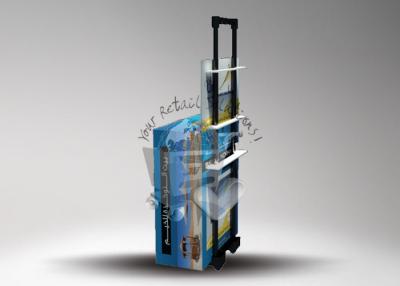 Cina Cassa attraente del carrello di stampa dei supermercati per promozionale al minuto in vendita