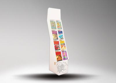 Cina Il banco di mostra stazionario del cartone per i libri/ha ondulato i visualizzatori del pavimento in vendita