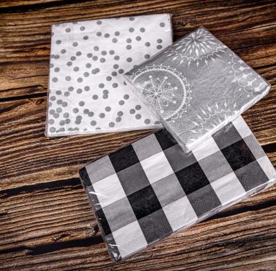 China Soft and Absorbent Disposable Paper Napkins Bulk Pack for Home, Party, Restaurant for sale