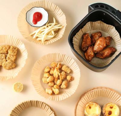 China Disposable Air Fryer Paper Liners - Food Grade Paper, Heat Resistant, Oil Proof for Easy Cleanup for sale