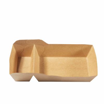China Compartment Paper Tray with 320ML Capacity, 160x84mm Size, and 125pcs Packing for Organized Document Storage for sale