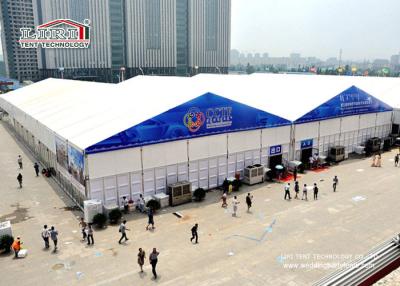 China 30 x 50M Aluminum Outdoor Exhibition Tents For Car Show With Lighting And Curtain for sale