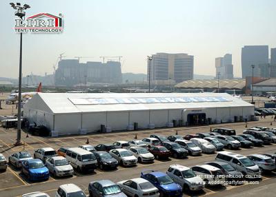 China 20 x 60 m White Aluminum Outdoor Exhibition Tents For Big Show as Permanent Structure for sale