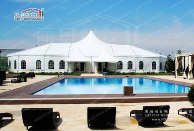 China 25x70m 2000 People PVC Fabric Exhibition Tents Concert Tent Aluminum Frame for sale