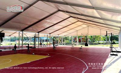 China 1000-3000M² Wind Loading Aluminum PVC Outdoor Sports Tent For Permanent Use for sale