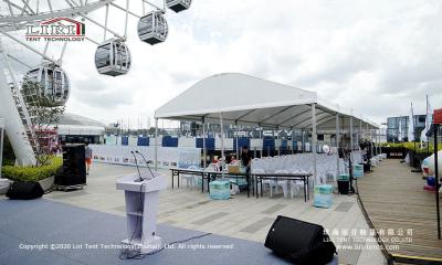 China Aluminum and durable  9X21M Dome Tent for Outdoor Event for sale