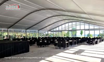 China Dome Roof White Event Tent Marquee for Events, 1500 People Arcum Marquee in Nigeria for sale