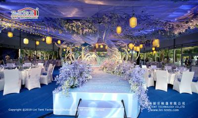 China 1500 People capacity wedding  tent with Luxury Decoration for sale