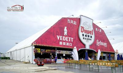China 40x50m Polygon tent with 5m side height for beer festival for sale
