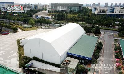 China 25x50m Large Outdoor Polygon Sports Tent For Badminton Court for sale