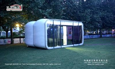 China 6x5m Modular Box Structure tent with Glass wall for outdoor Event for sale