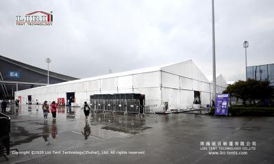 China 5sets 25x87m big aluminum tent with 6m side height for Animal Expo for sale