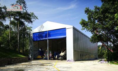 China 20x40m temporary warehouse structure tent with 11m side height for sale for sale