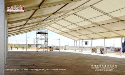 China 25x50m Aluminum Big Tent with 4m side height for Warehouse /Storage for sale