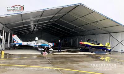 China 30x15m Hangar Tent For Aircraft with 5m side height on sale for sale