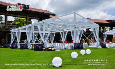 China Waterproof and UV resistant Transparent tent for luxury party for sale