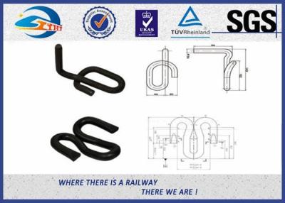 China Grampo rápido de Railfasteners e grampo do fechamento do calibre, grampos elásticos do trilho para o trilho W30 à venda