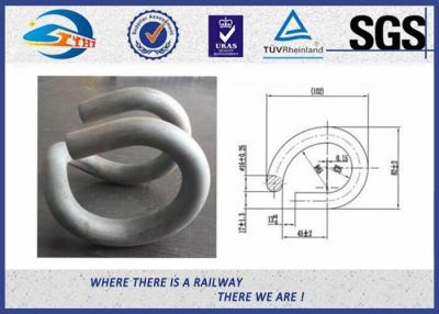 Cina L'iso normale Railroad la clip elastica 60Si2CrA del Sudamerica 13MM Deenik della clip in vendita