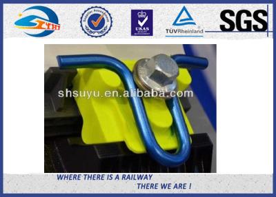 中国 鉄道の留まるシステムW2 SKL2鉄道伸縮性があるクリップ、線路のための柵の伸縮性があるクリップ 販売のため